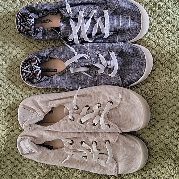 Time and Tru | Shoes | Time And Tru Duo Slip On Tennis Shoes Set | Poshmark
